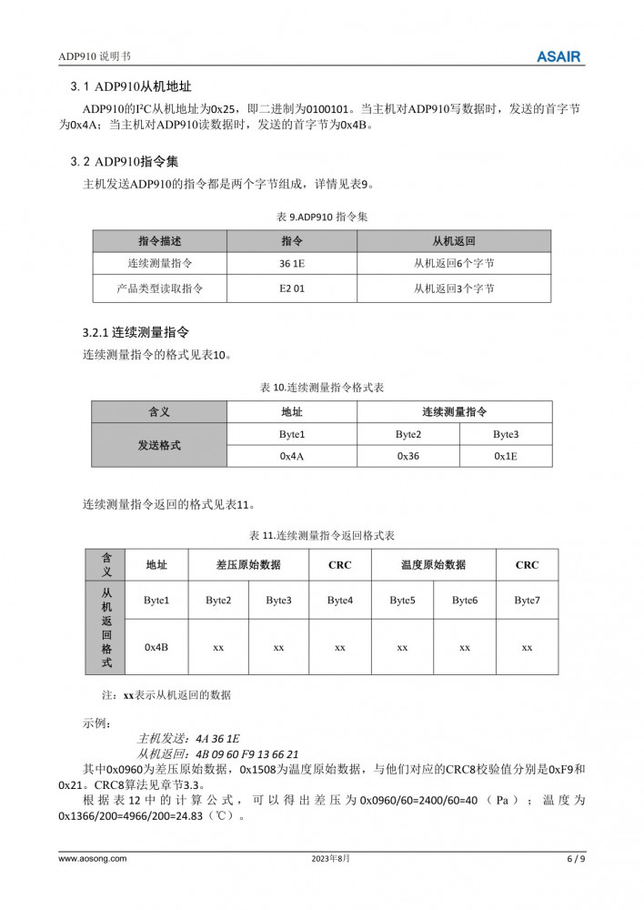 ADP910 datasheet page 6