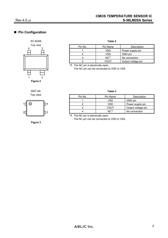 S-58LM20A datasheet page 5