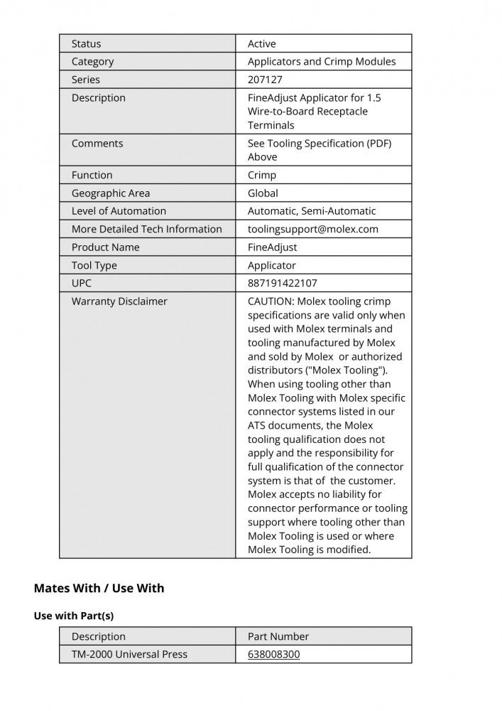 Product document image, page 2