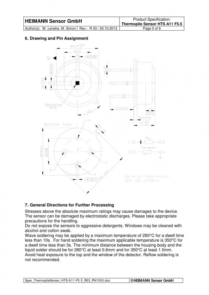 HTS A11 F5.5 datasheet page 5
