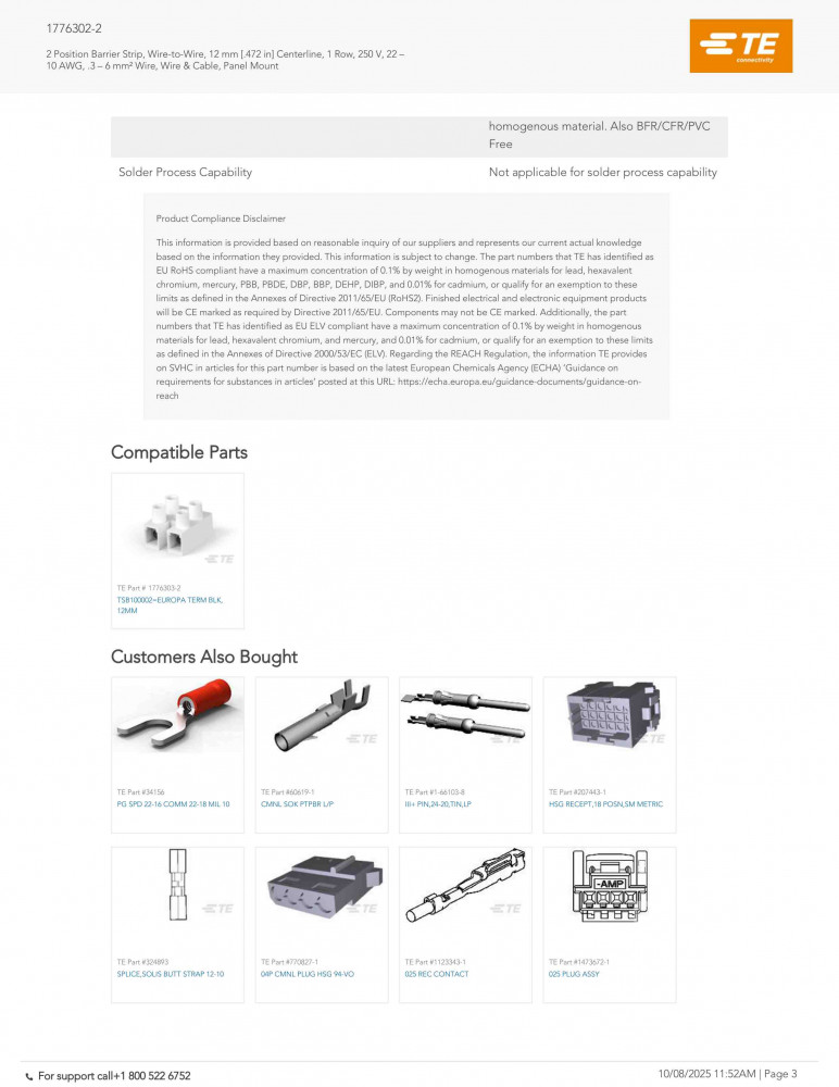 TSB100002DS technical document preview, page 3