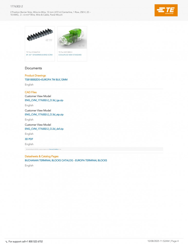 TSB100002DS technical document preview, page 4