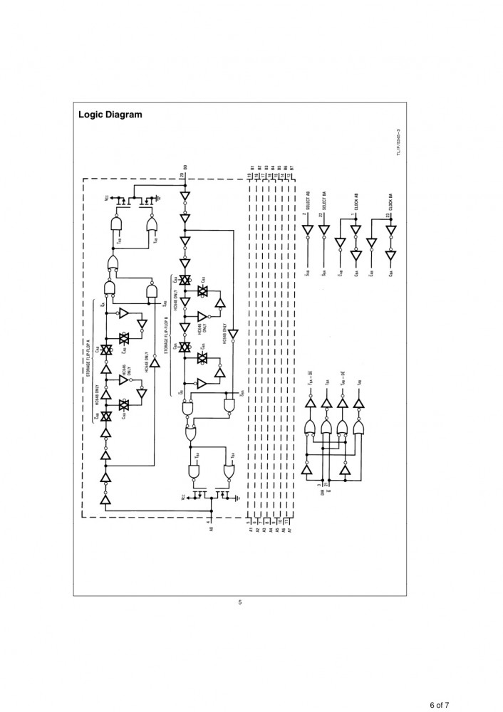 MM54HC646J/883 datasheet page 7