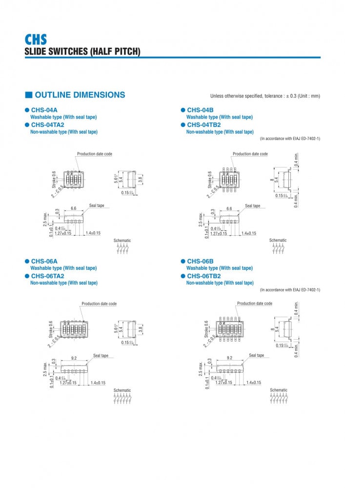Nidec CHS series datasheet page 8