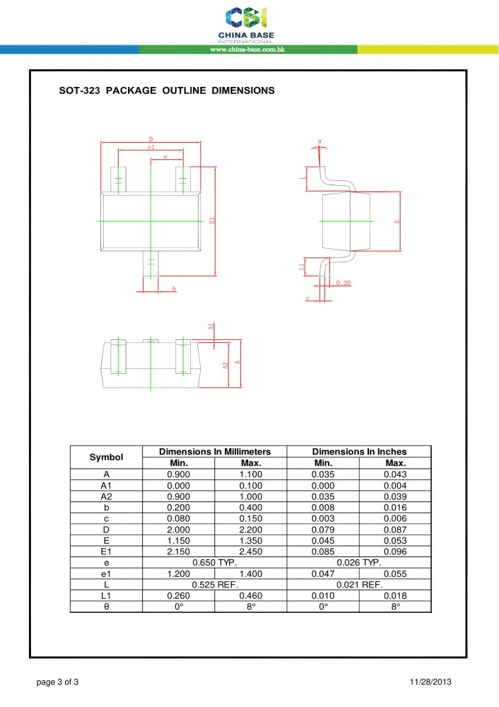 BAV70W datasheet page 3