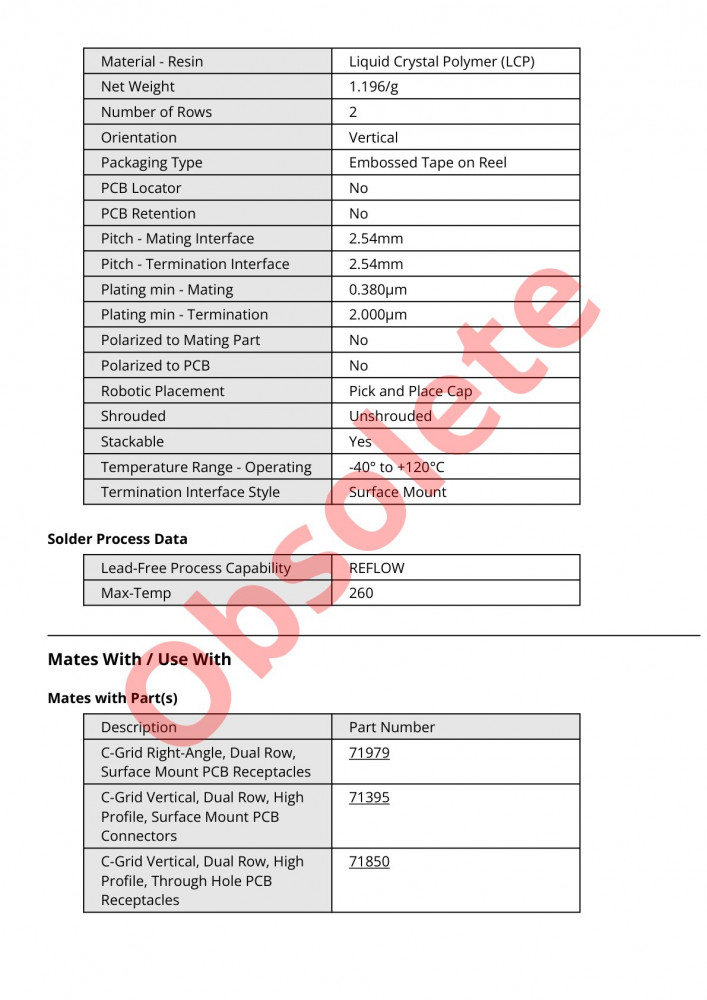 MOLEX 15916202 technical document preview, page 3