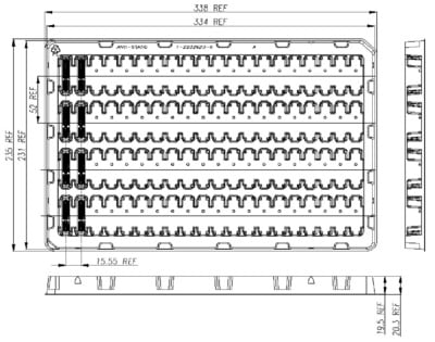 TE Connectivity 2-2343522-0 Pluggable Connector Assembly