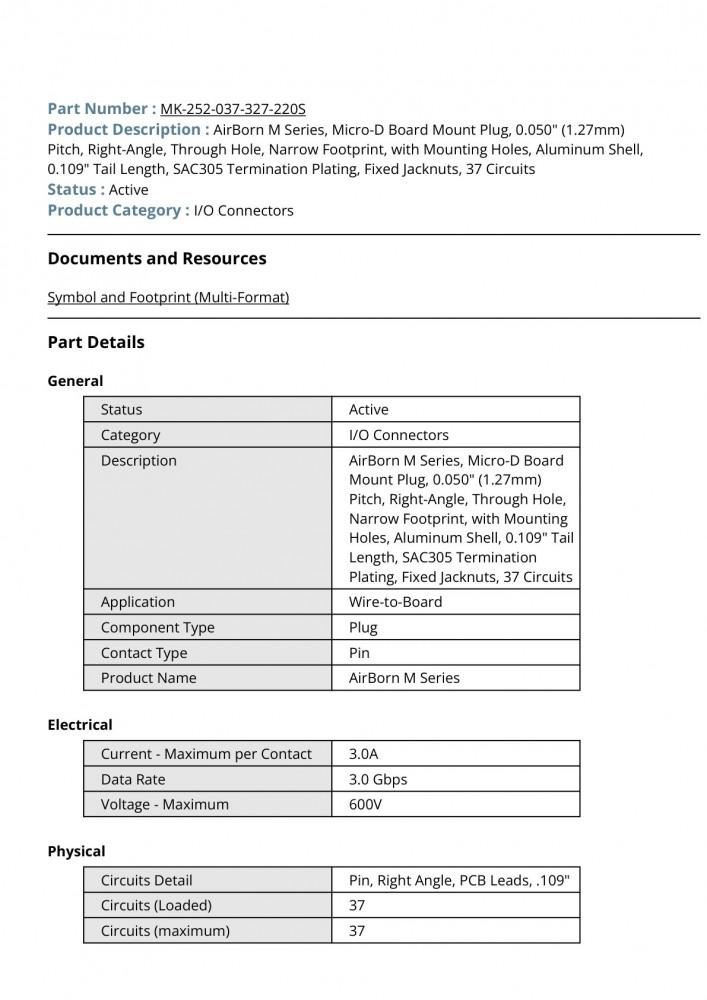 Technical document image 1 for MK-252-037-327-220S