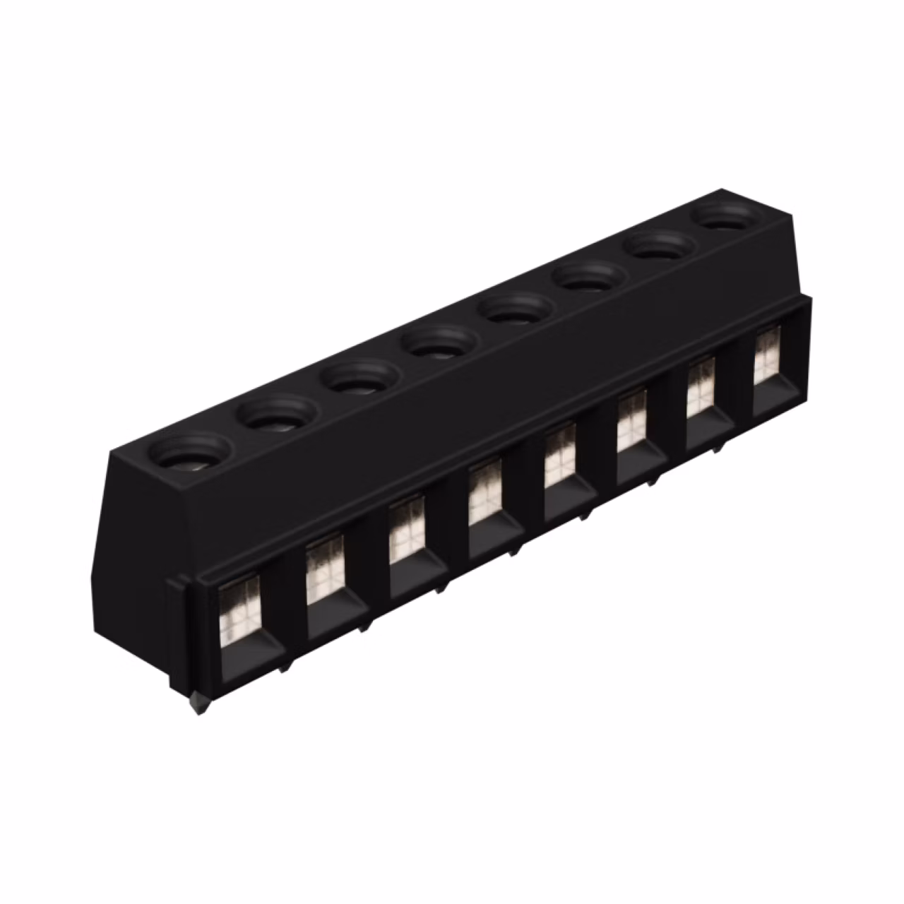 5.00mm Pitch Beau Eurostyle Low Profile, Single Level Modular Terminal Block, 8 Circuits for sale