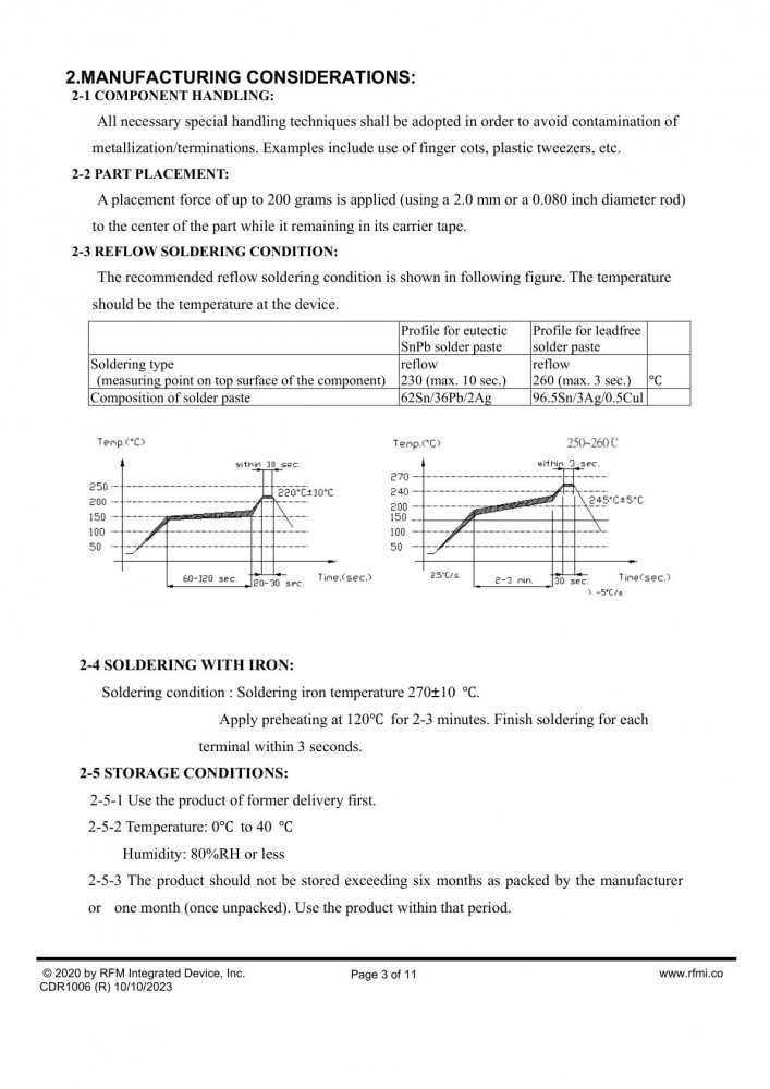CDR1006 technical document page 3