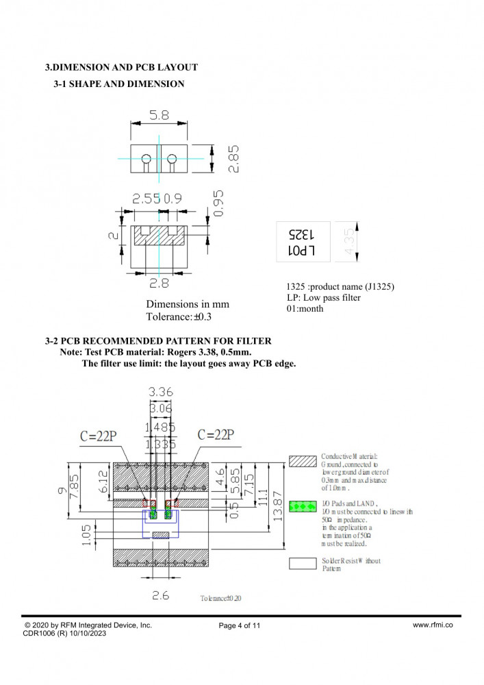CDR1006 technical document page 4