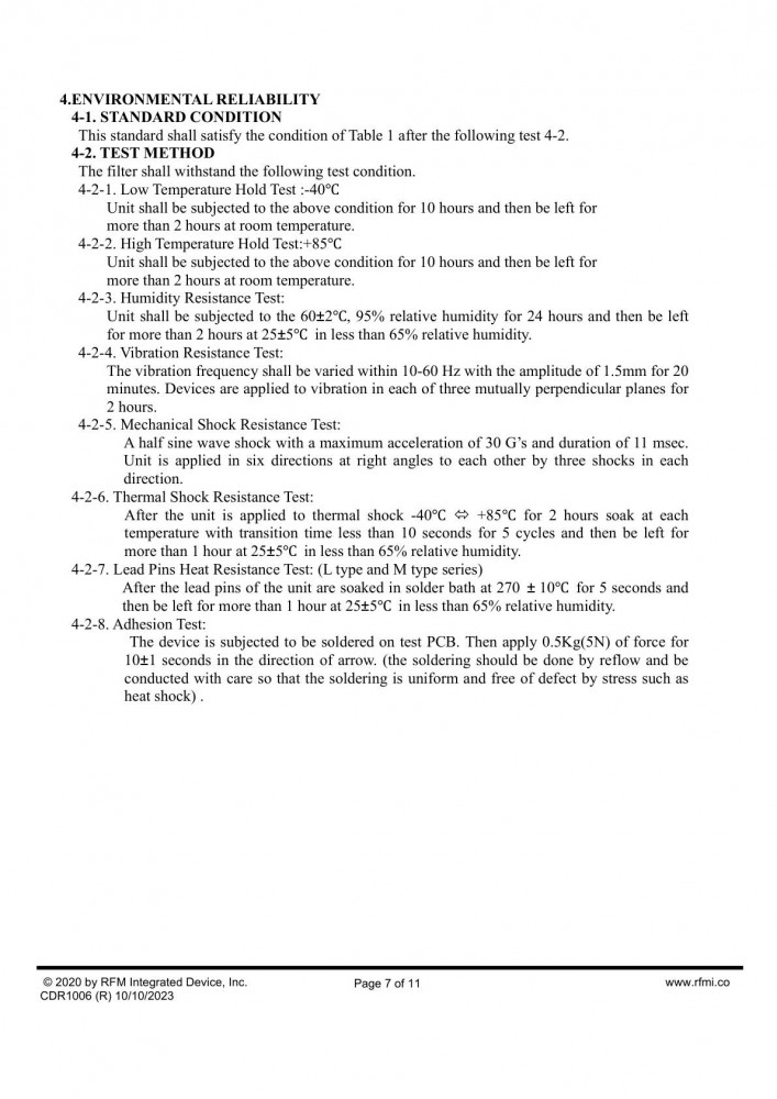 CDR1006 technical document page 7