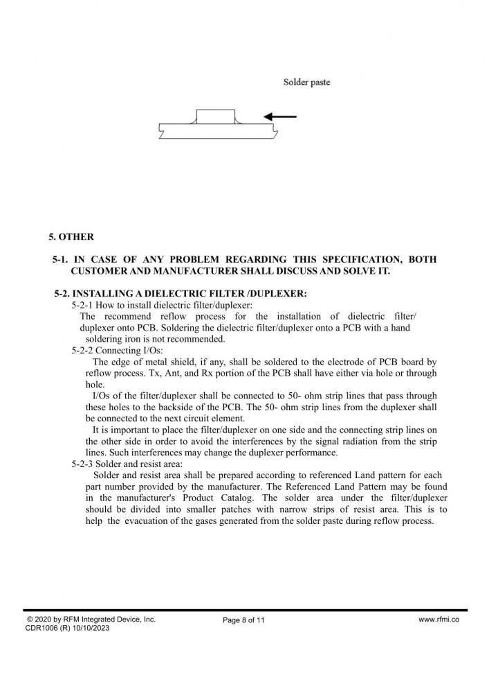 CDR1006 technical document page 8