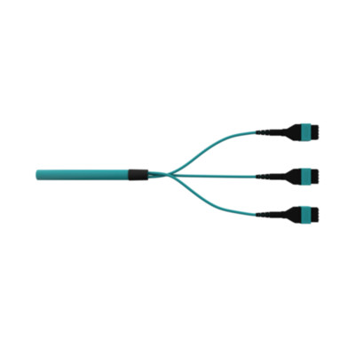 Trunk cable assembly, LSZH, 24 fibers, multimode OM4, CCA, 40 meters for sale