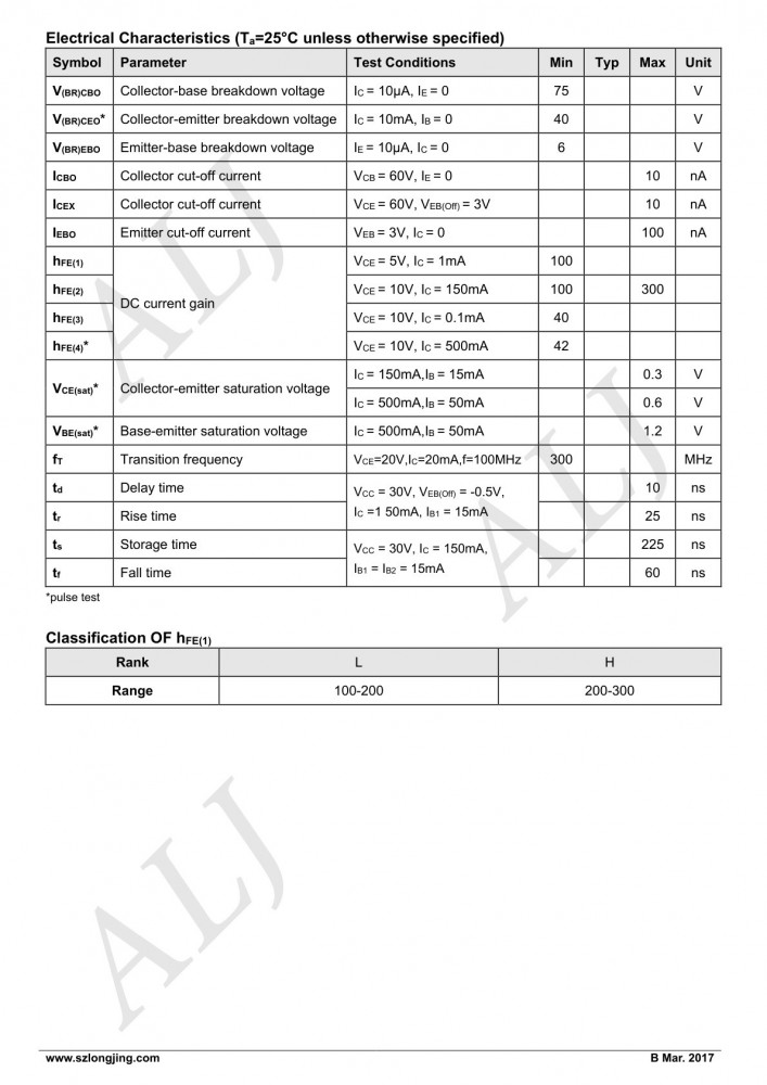 2N2222A-338 datasheet page 2