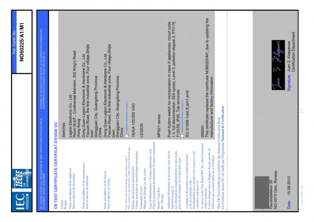 MPS21-WBBDD-R approval document page 8