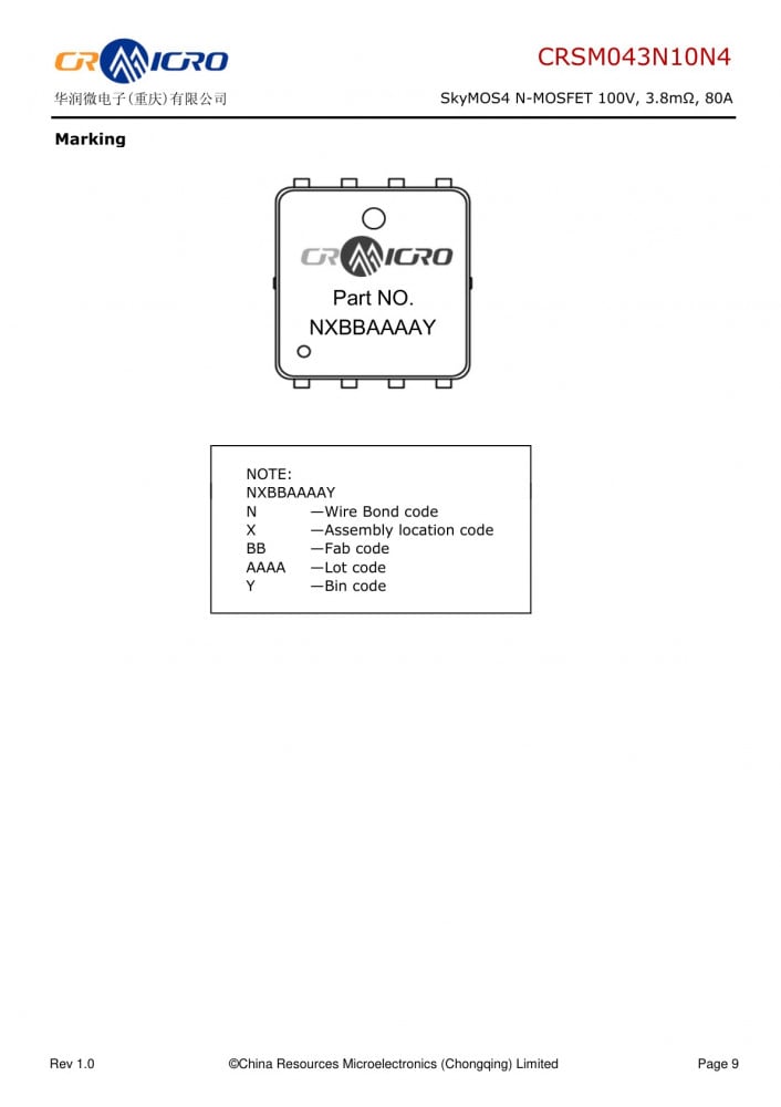 CRSM043N10N4 datasheet page 9