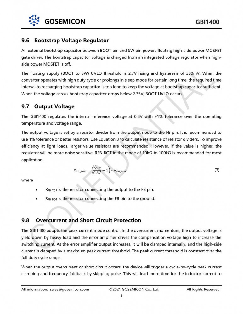 GBI1400TKBR technical document page 9