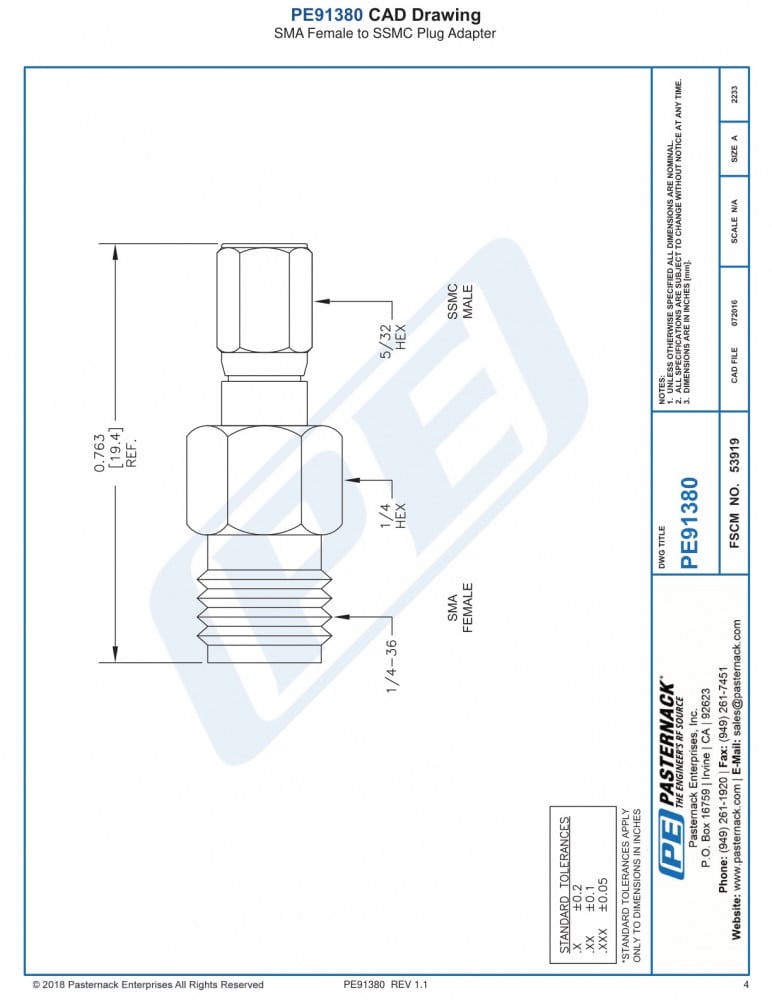 PE91380 technical document page 4