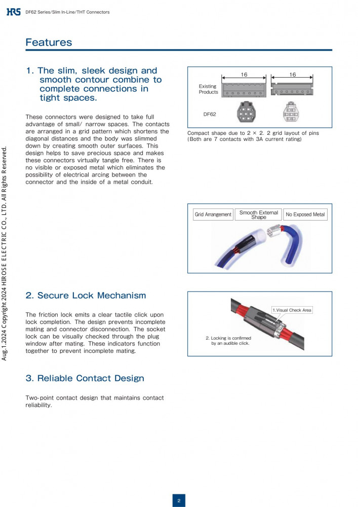HRS DF62 datasheet page 2