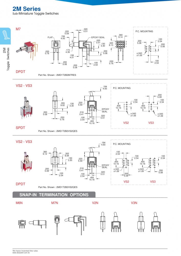 Dailywell 2MD series datasheet page 5