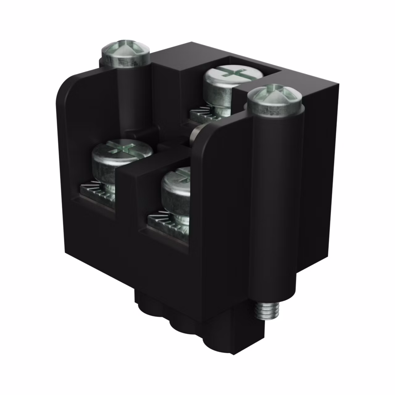 5.08mm Pitch Beau EuroMate Pluggable Terminal Block, Dual Level, 90° Wire Entry, with Retention Screws, 3 Circuits for sale