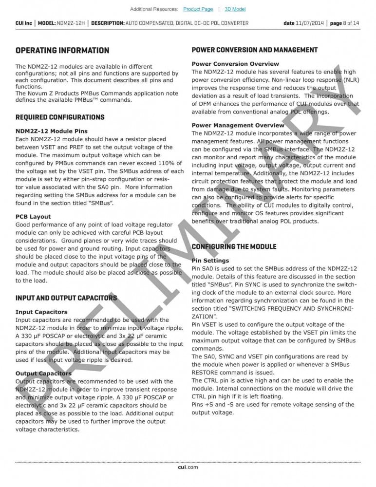 NDM2Z-12HT-P-001 datasheet page 8