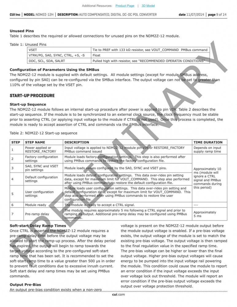 NDM2Z-12HT-P-001 datasheet page 9