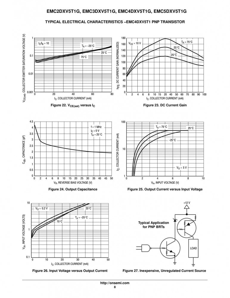 NSVEMC2DXV5T1G datasheet page 8