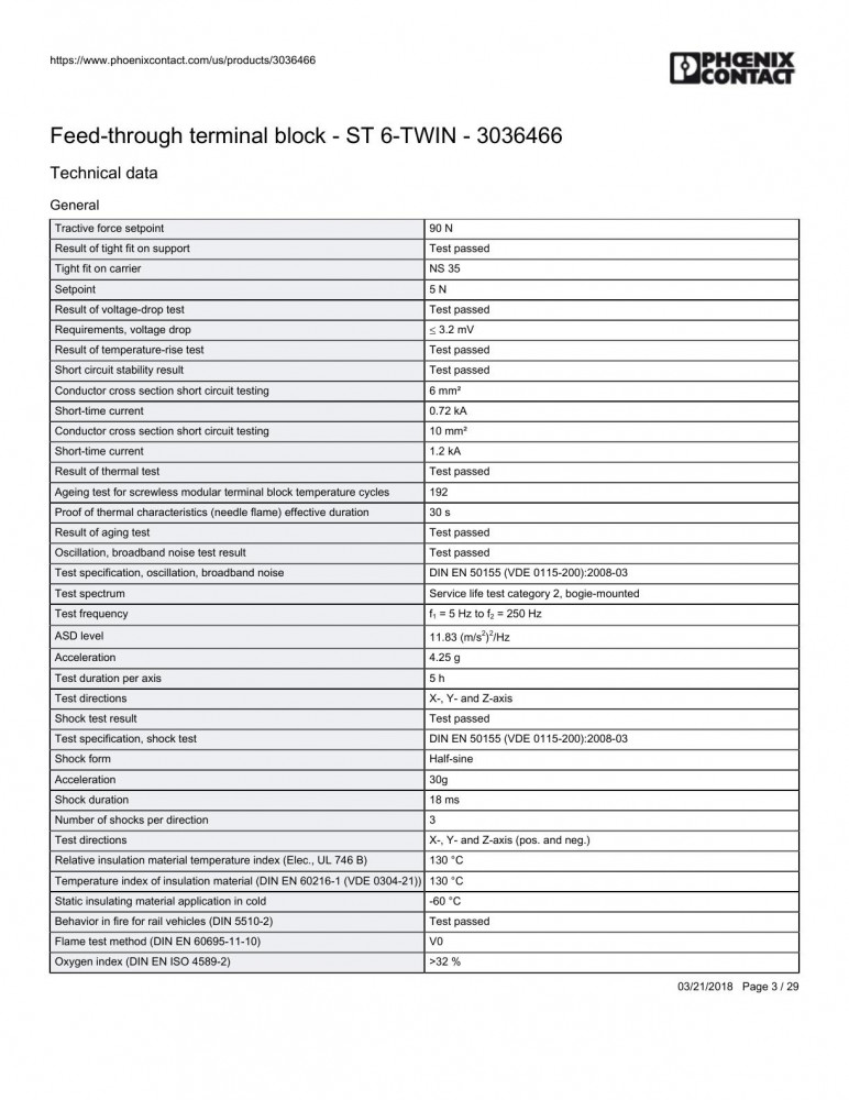 ST 6-TWIN 3036466 technical document page 3