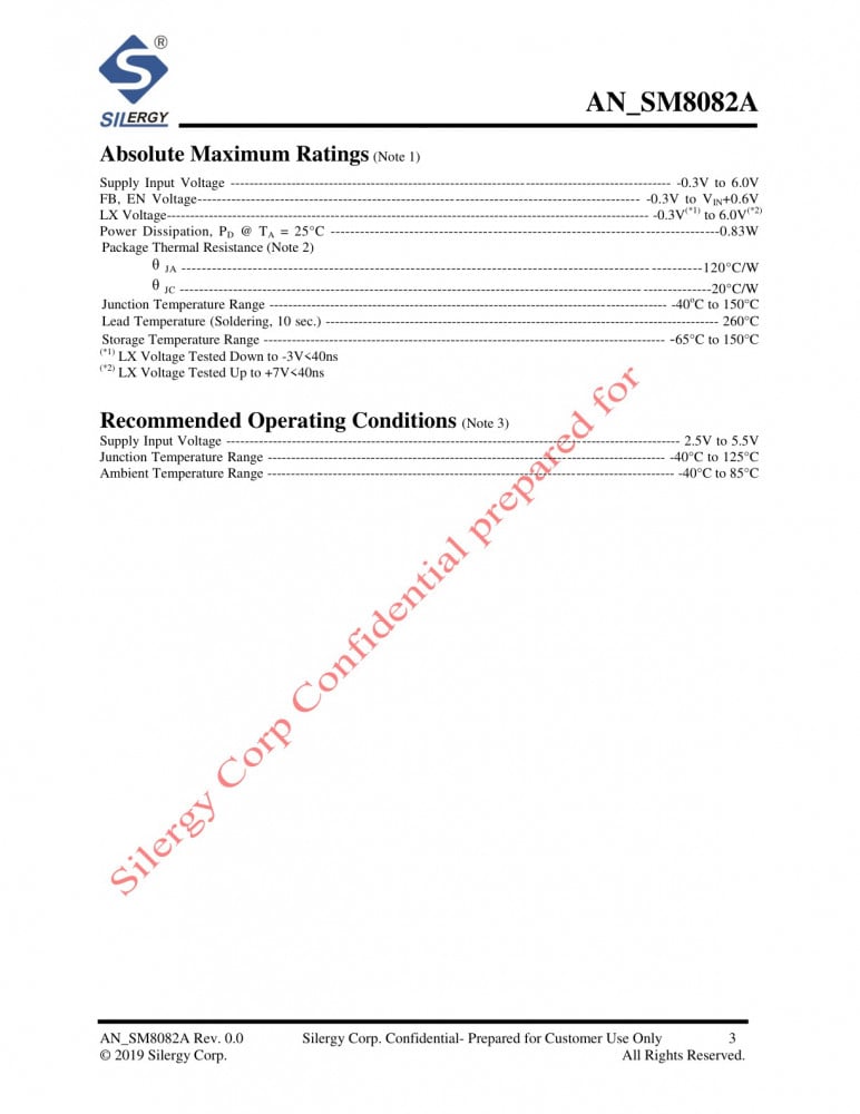 SM8082AAAC datasheet page 3