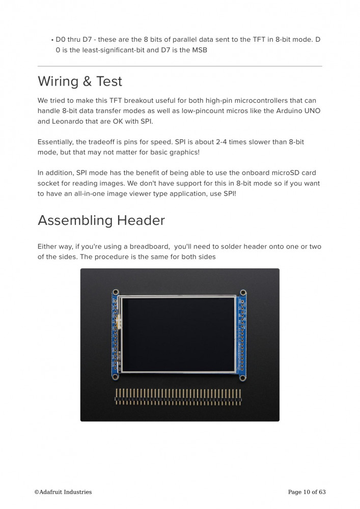Technical document page 10