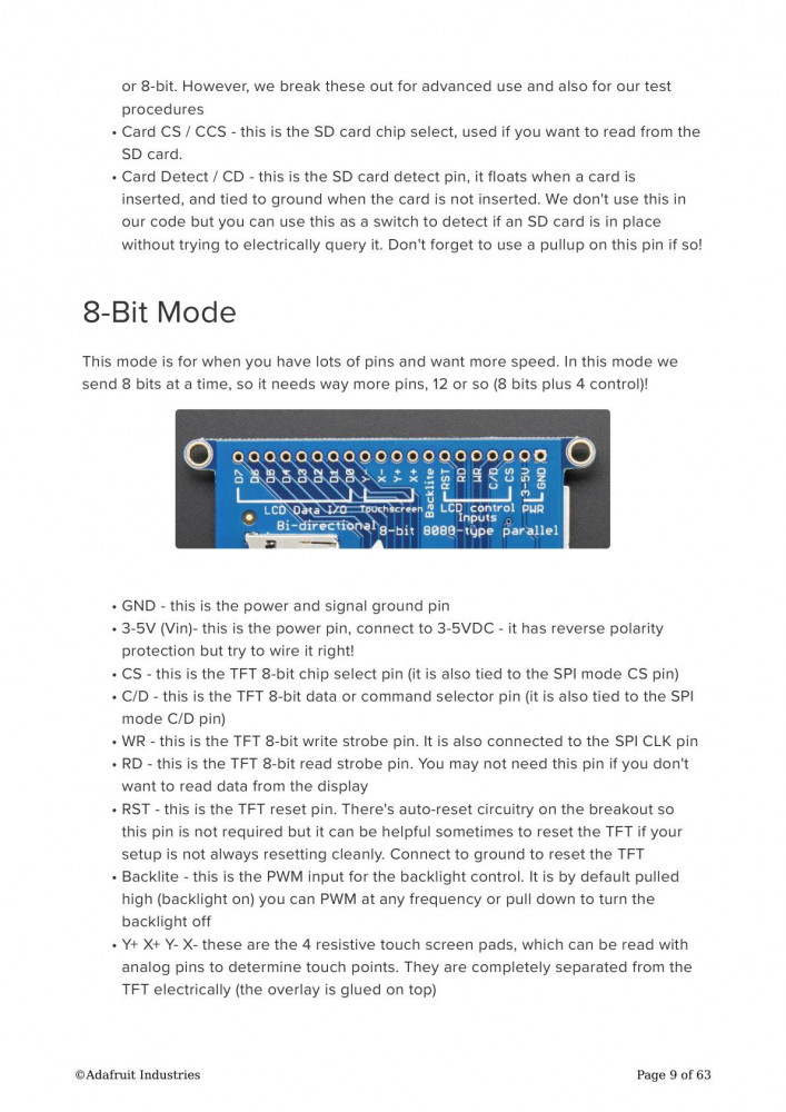 Technical document page 9