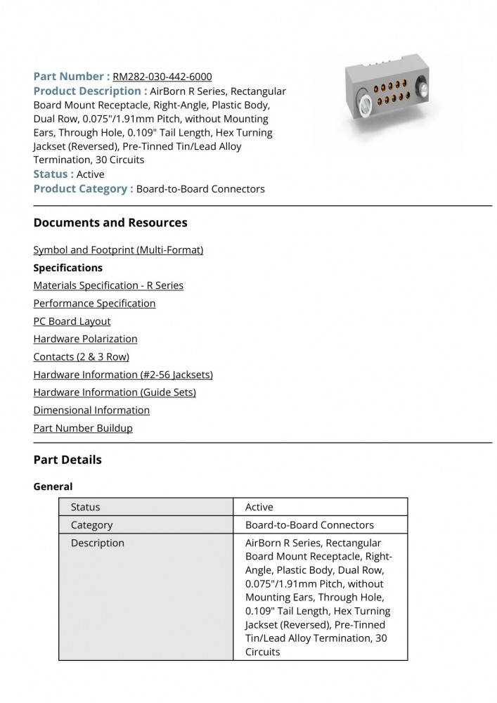 RM282-030-442-6000 technical document image 1