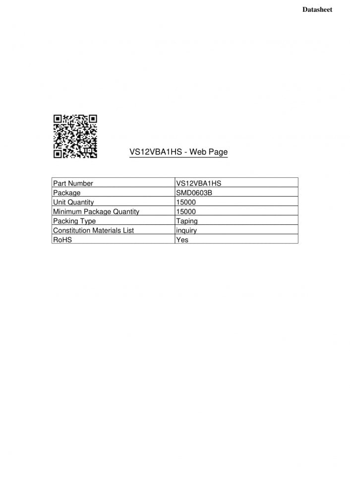 VS12VBA1HST15R document page 8