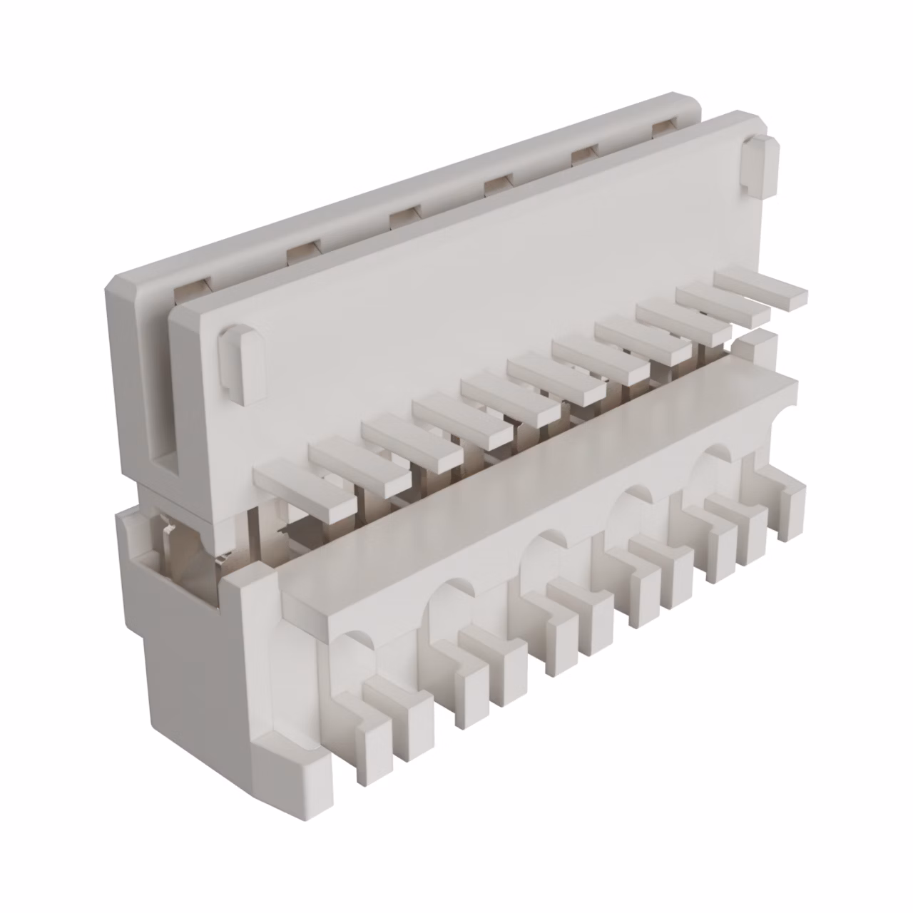 Appli-Mate RAST Power IDT Housing, 5.00mm Pitch, Direct/Indirect, Female, 11 Circuits, Fully Coded, Open End Walls