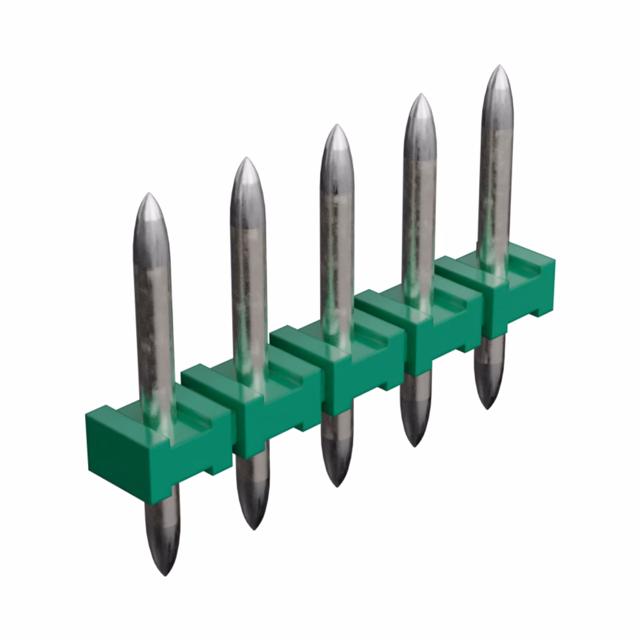 3.50mm Pitch Eurostyle Vertical PCB Pin Header, Breakable, 2 Circuits
