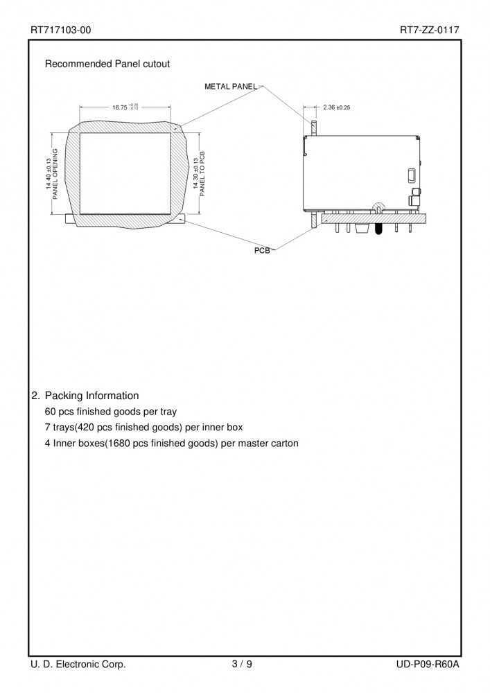 RT7-ZZ-0117 packing information page 5