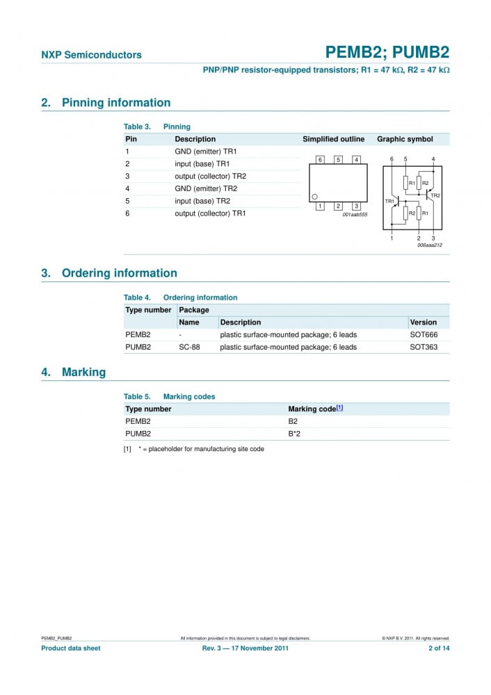 PEMB2 datasheet page 2