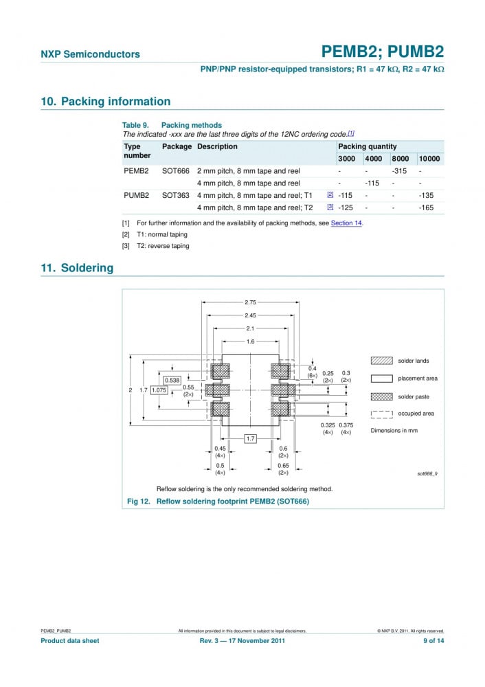 PEMB2 datasheet page 9