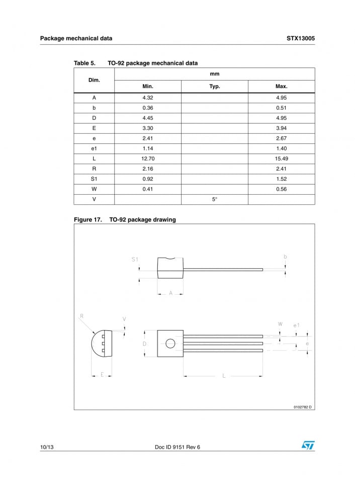 STX13005-APH datasheet page 10