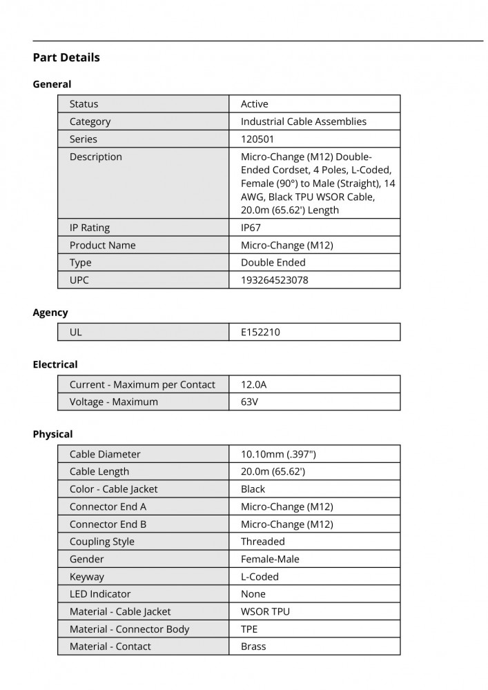 MOLEX packaging drawing page image 2