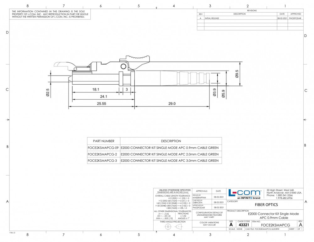 FOCE2KSMAPCG-2 technical document preview