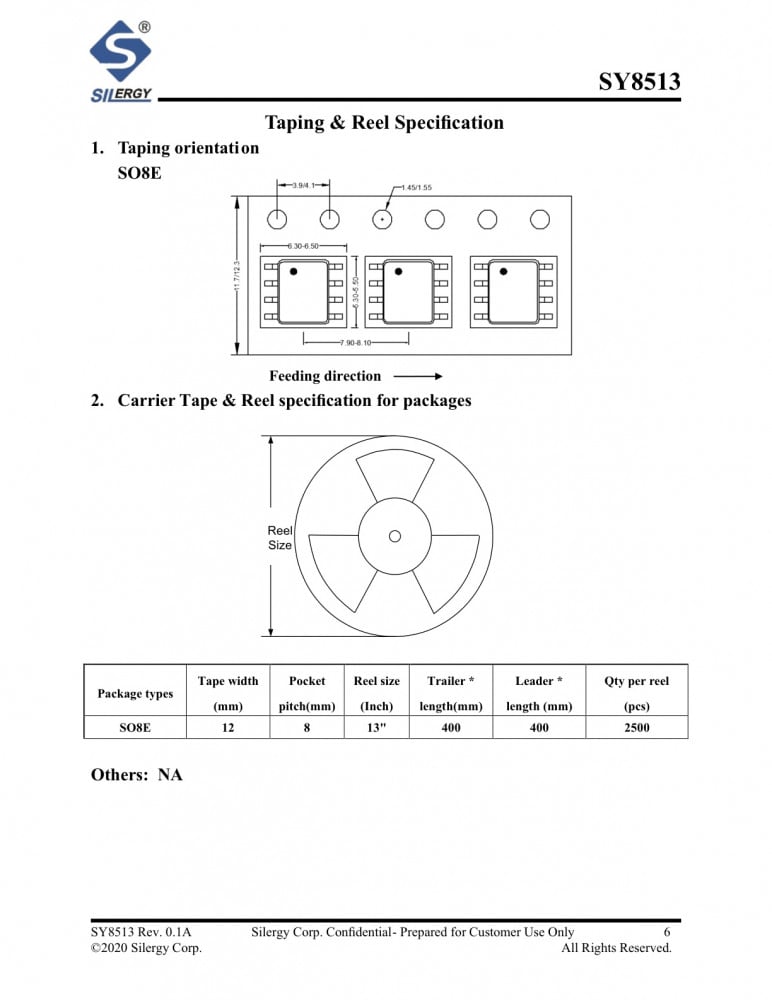 SY8513FCC datasheet page 6