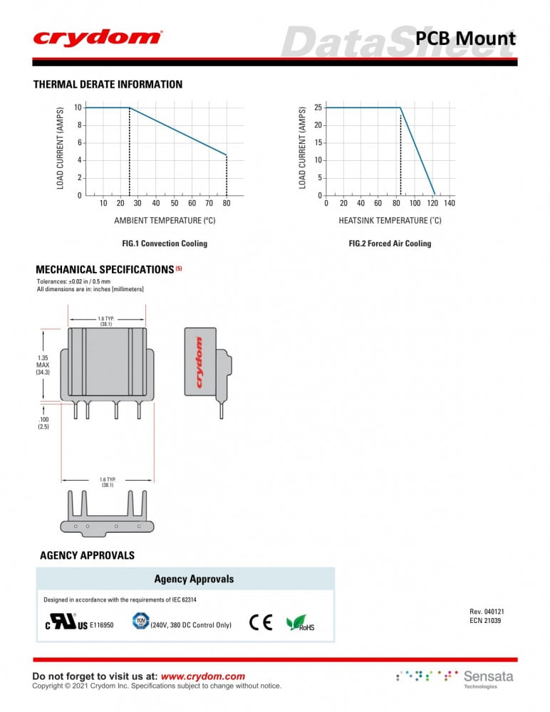 PF240D25 datasheet page 3