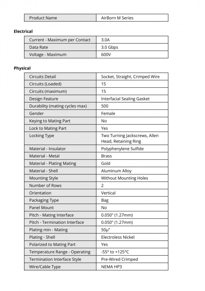 Technical document page 2