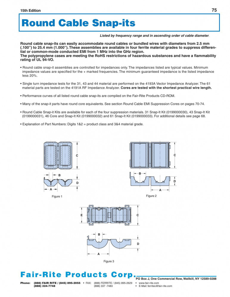 Fair-Rite catalog page 9