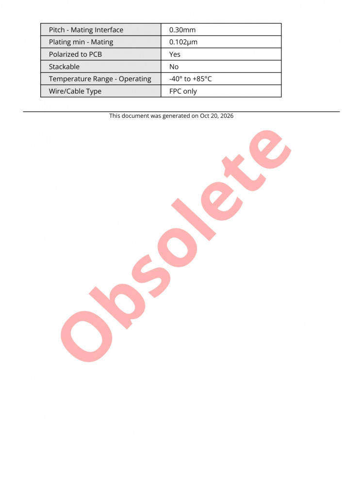 MOLEX 5042811700 technical document page 3