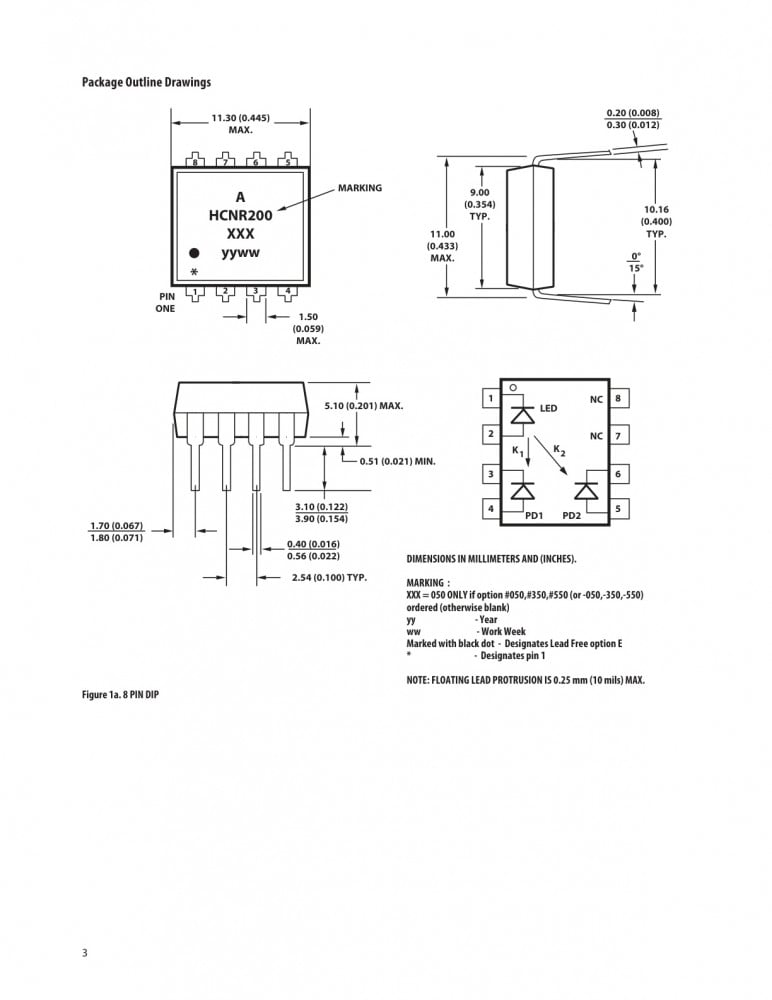 HCNR201 datasheet page 3