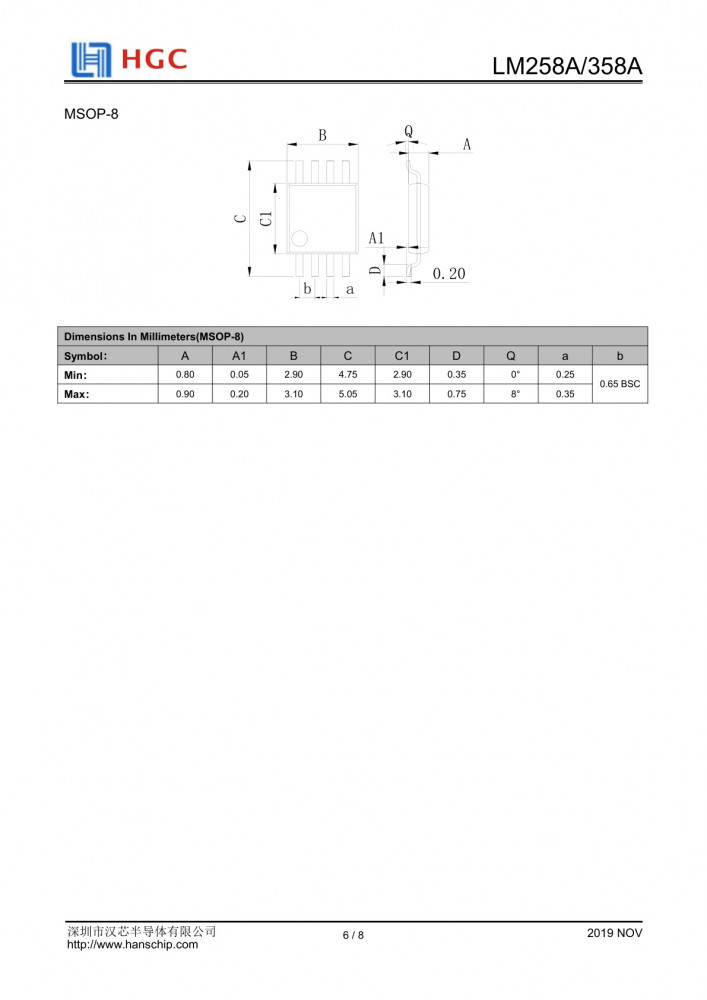 LM358ADRG datasheet page 6